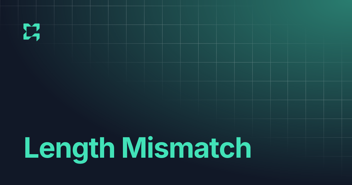 Length Mismatch | Quilter
