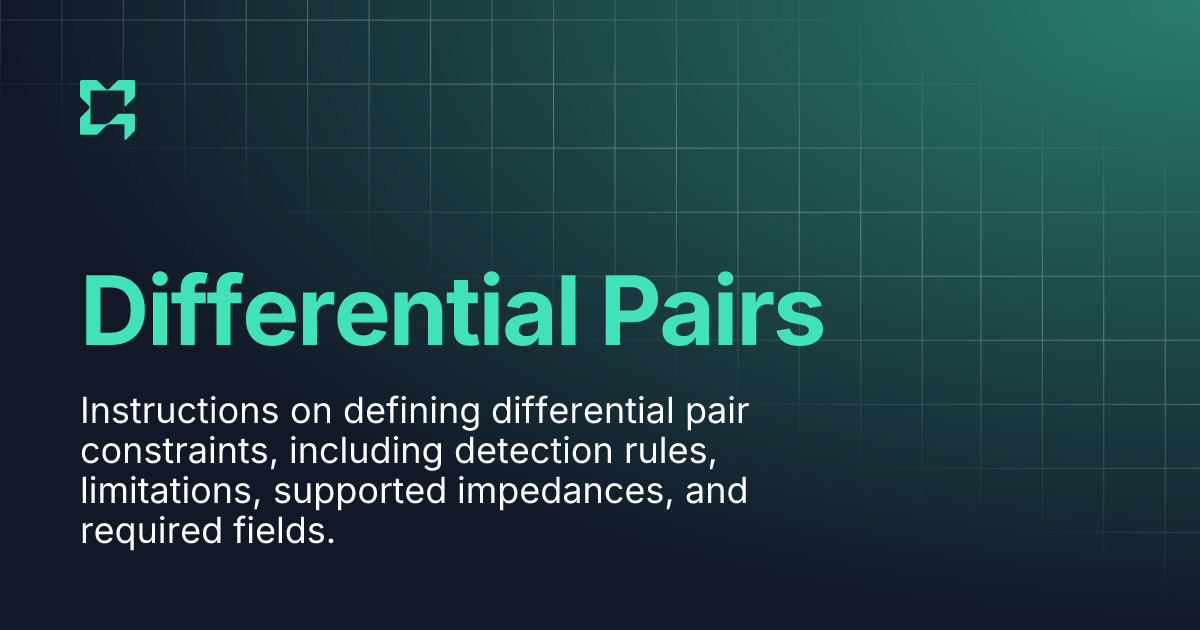 Differential Pairs | Quilter