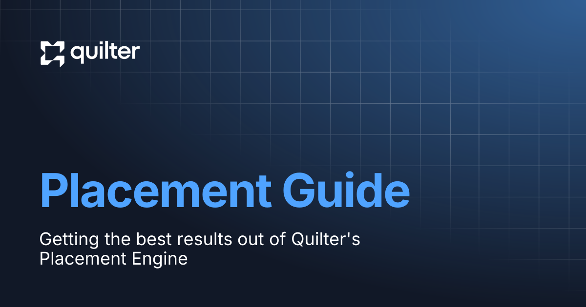 Placement Guide | Quilter