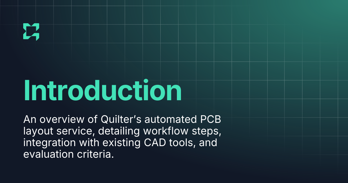 Introduction Quilter